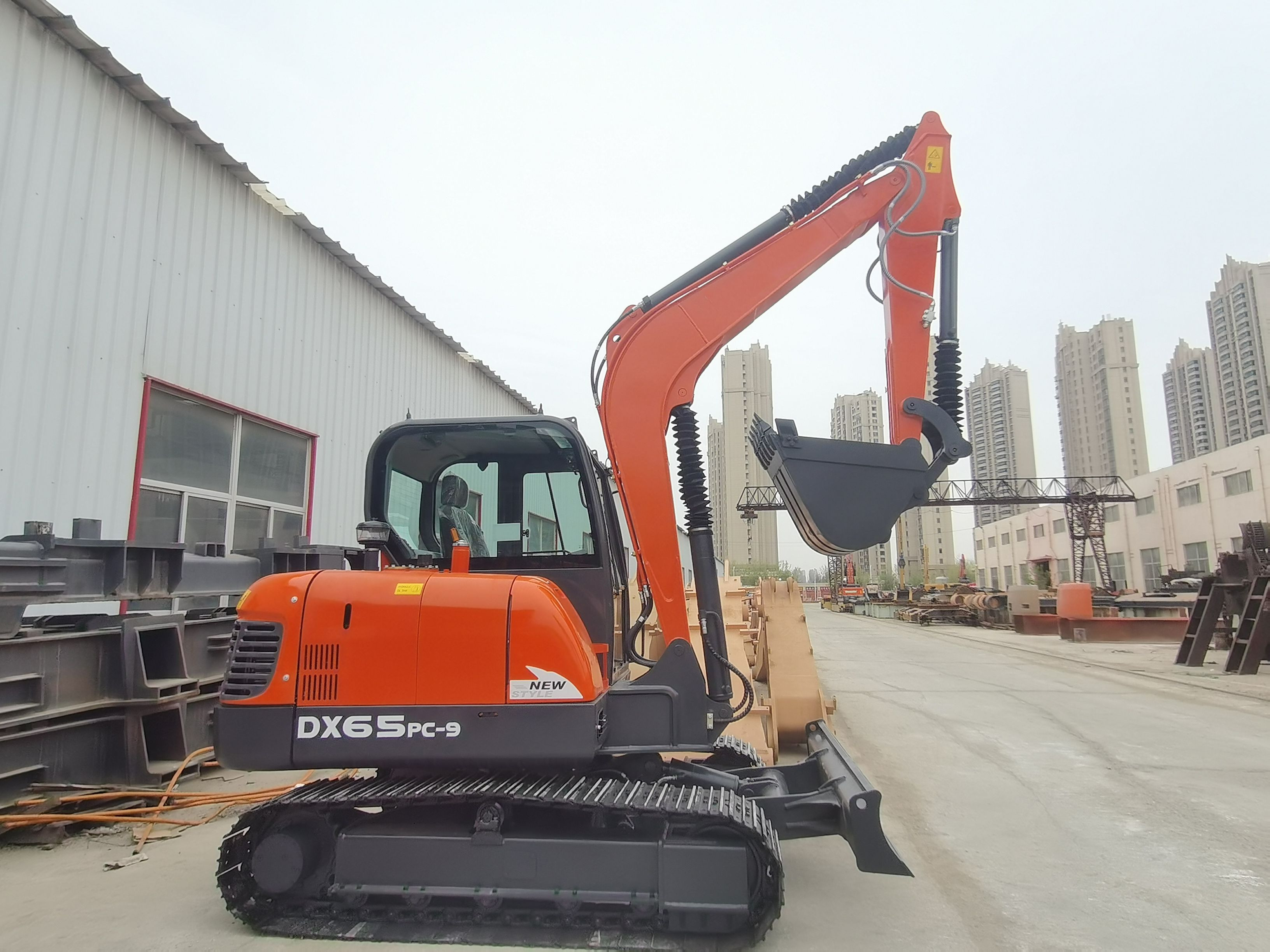 Buy Mini Excavator Of Model Dx 65pc-9 from Shandong Pengcheng Dooxin ...