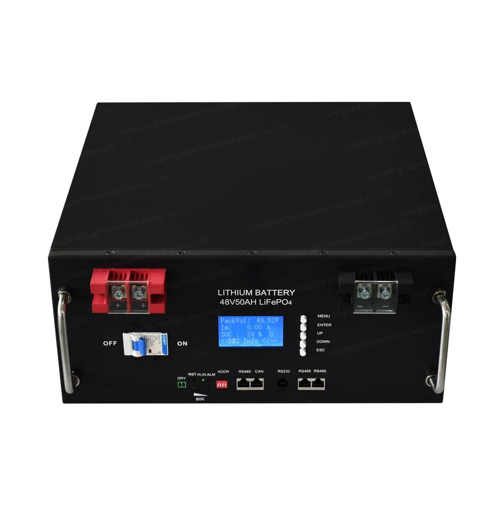 Server Rack Lifepo4 Battery 24v 48v 50ah 100ah 200ah 2.5kwh 5kwh 10kwh ...