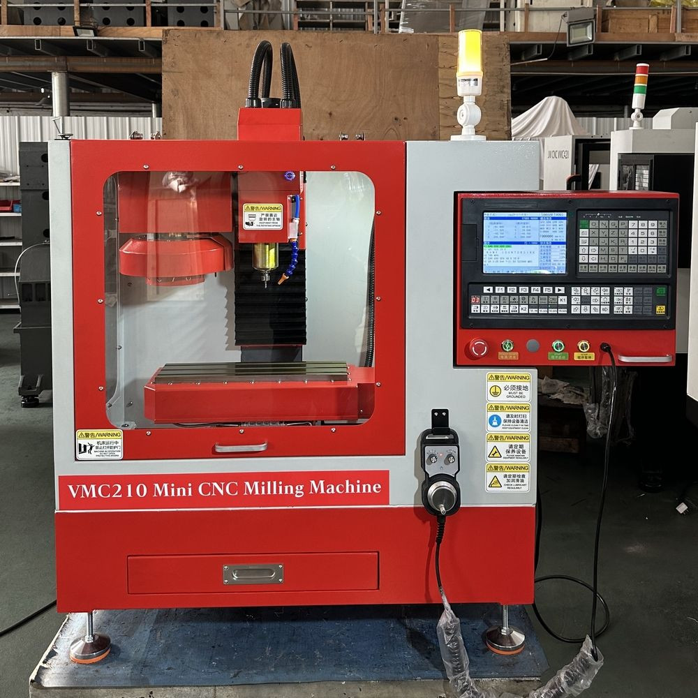 Buy Cnc Milling Machine Vmc210 Aluminum Steel Bt30 Spindle Mini Mill 12 ...