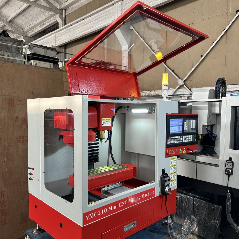 Buy Cnc Milling Machine Vmc210 Aluminum Steel Bt30 Spindle Mini Mill 12 ...