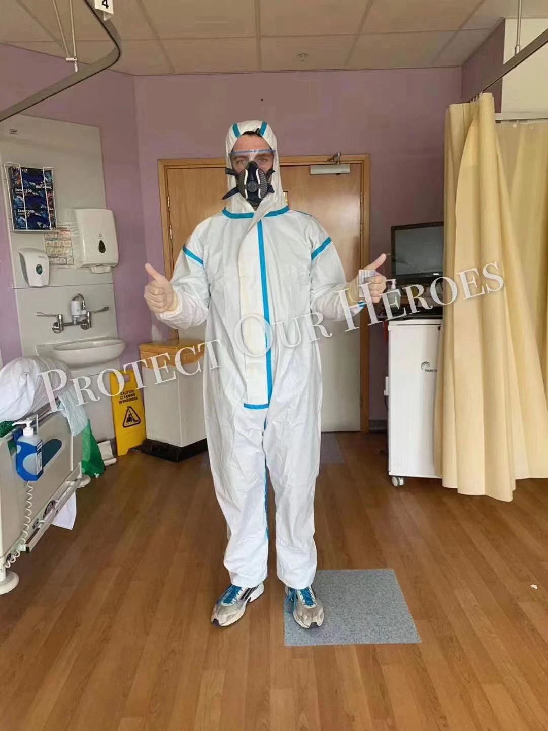 Buy Hot Sale Disposable Isolation Clothing Suit Protective Suits Non ...
