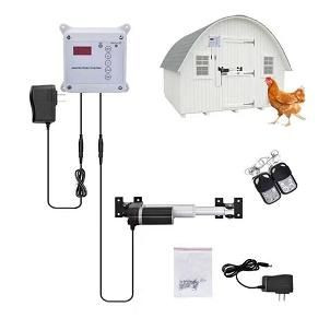 Buy Lcd Screen Swing Coop Door Automatic Chicken Coop Door Opener Kit ...