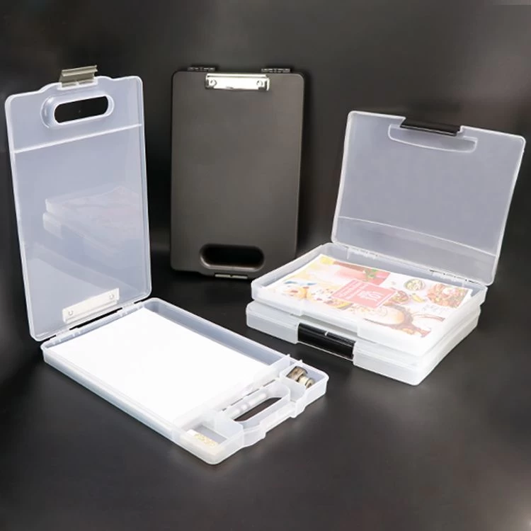 Ring Binder Document Box Storage Foldable File Folder Nursing Clipboard ...