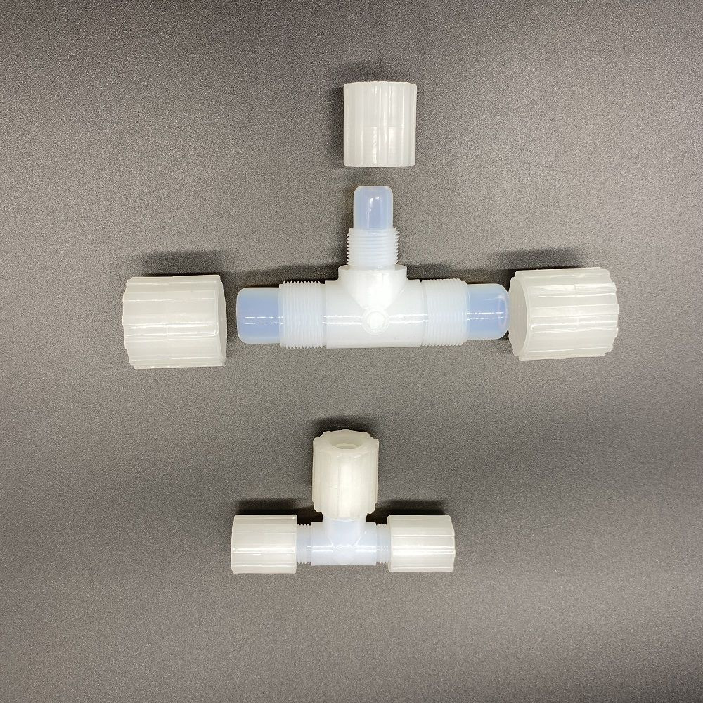 Buy Pfa Union Tee Reducer from JIANGSU MIRACLE SEMICONDUCTOR TECHNOLOGY ...