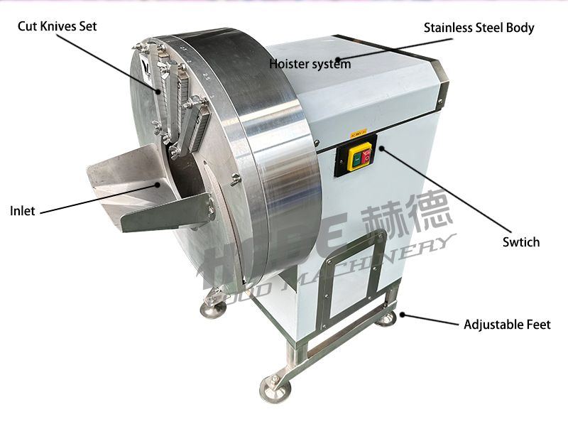 Buy Industrial Ginger Shredding And Slicing Machine Automatic Cutting ...