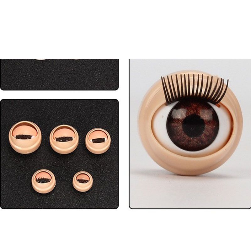 Buy Handicraft Jewelry Accessories Plasitc Open Close Doll Eyes Movable ...