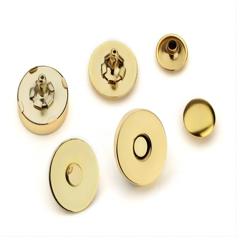 Buy Double Rivets Magnetic Snap Button For Bag Accessories from Pei ...