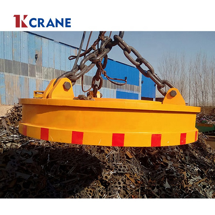 Buy 1 Ton Lifting Magnet Circular Lifting Electric Magnet For Crane ...