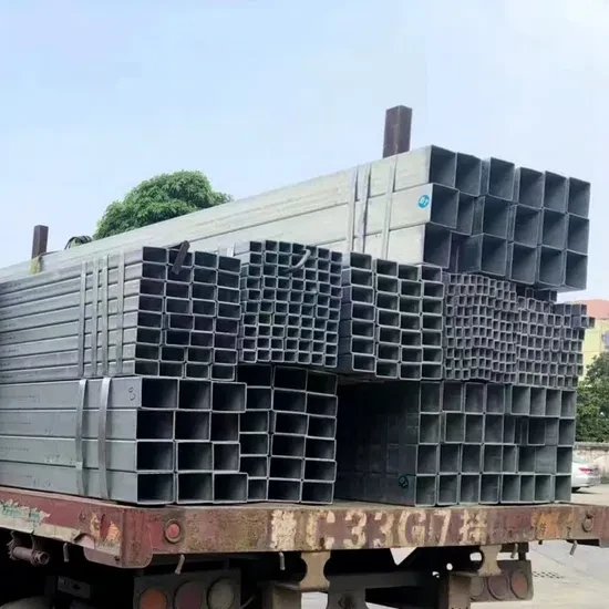 Buy 100x100/200/200 Mild Steel Pipe Black Galvanized Square Steel Pipe ...