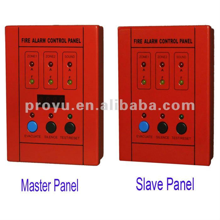 Buy 2 Zone Fire Alarm Control Panel One Master Panel Can Connect 31 ...