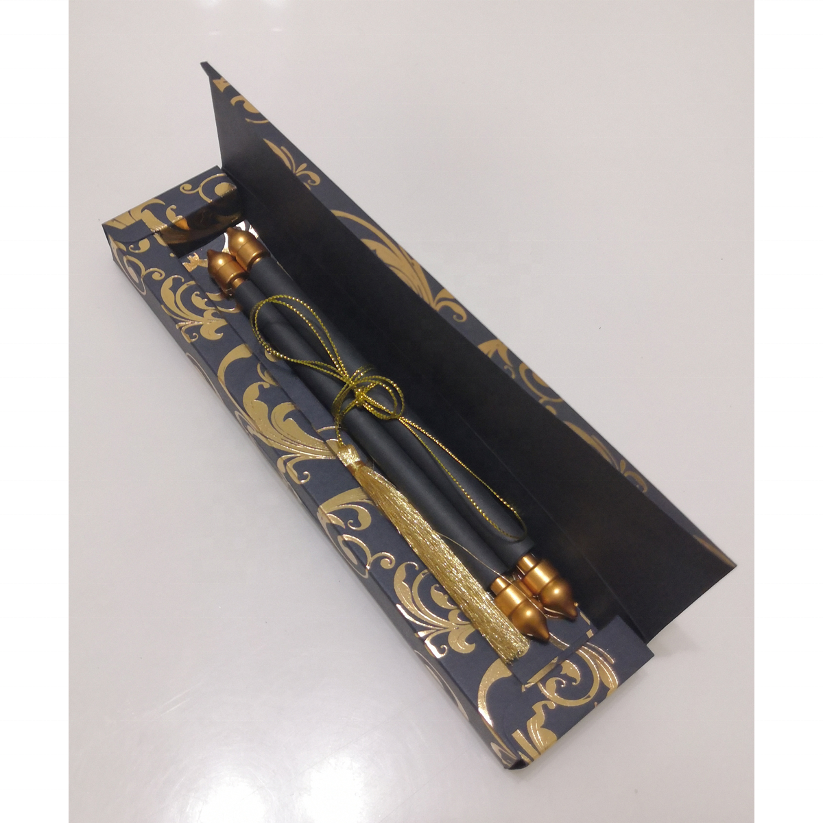 Buy 2020 Newest Luxury Royal Indian Design Black Scroll Wedding ...