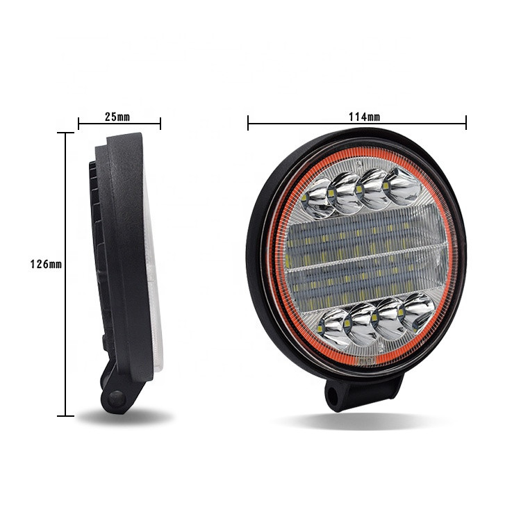 Buy 4 Inch Led Work Light Strip Combined Beam Light For Off-road Atv ...
