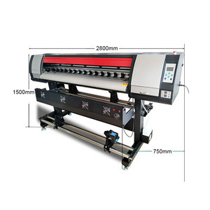 Buy 6feet Flex Banner Printing Machine Digital Inkjet Billboard Sign ...