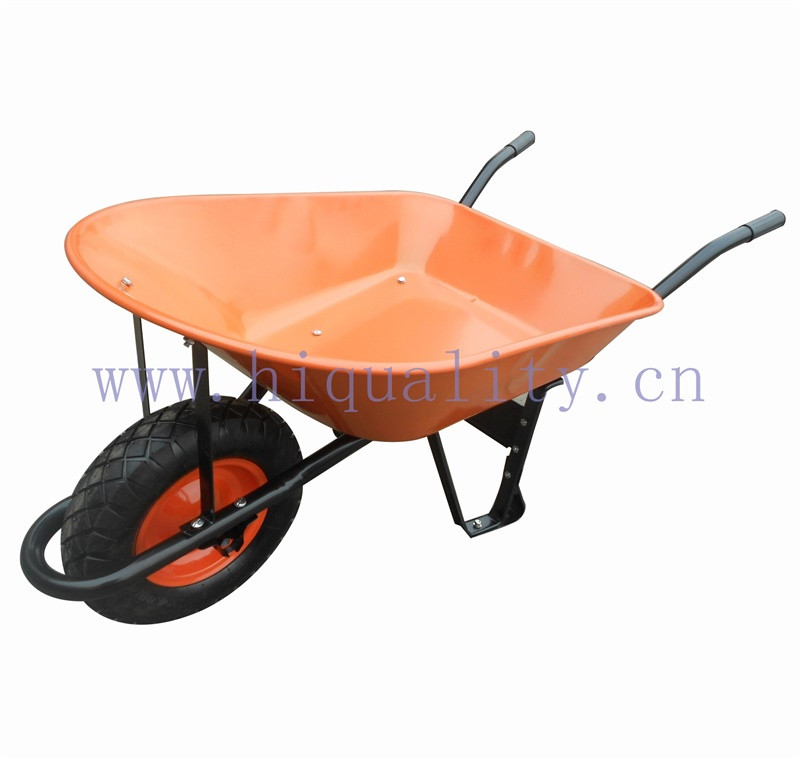Buy 78l Garden Building Concrete Heavy Duty Wheelbarrow Hand Push Wheel ...