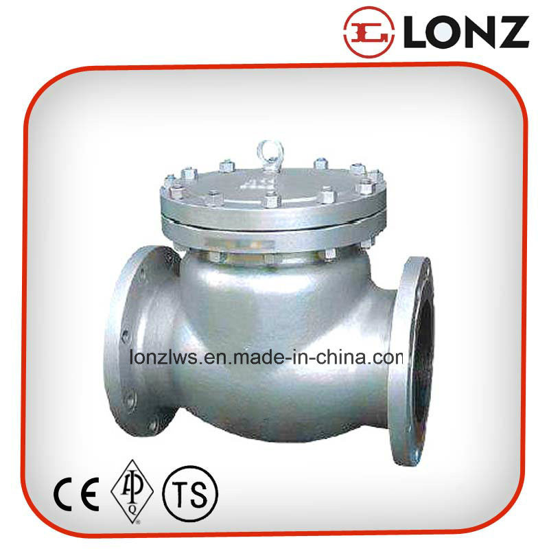 Buy Ansi Stainless Steel Flanged Swing Non Return Valve from Zhejiang Lonze Valve Co., Ltd ...