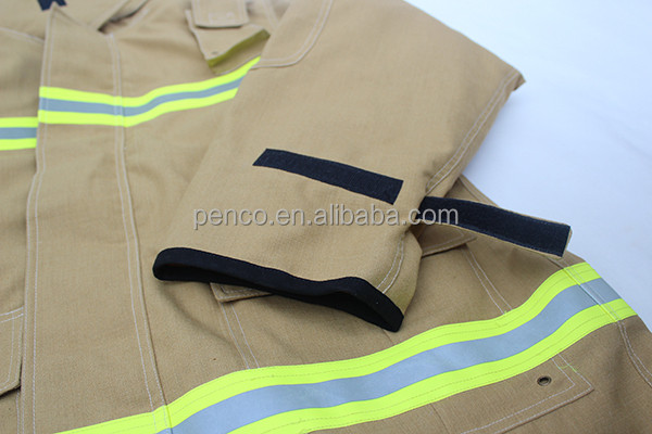 Buy Brown Colorful Uniform Fire Retardant Firefighter Safety Worker ...