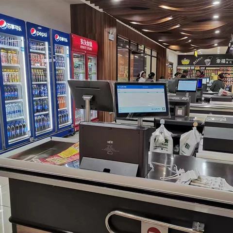 Buy Cashier Lane Point Of Sale Pos System Payment Terminal Till Machine ...