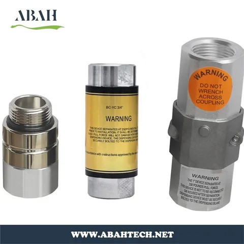 Buy China Factory 3/4 Inch Breakaway Valve For Fuels Emergency Shut Off ...