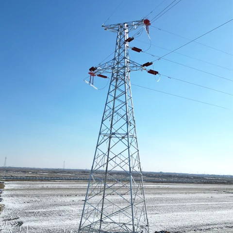 Buy Chinese Factory Galvanized Steel Lattice Tower 110-220-500 Kv Power ...