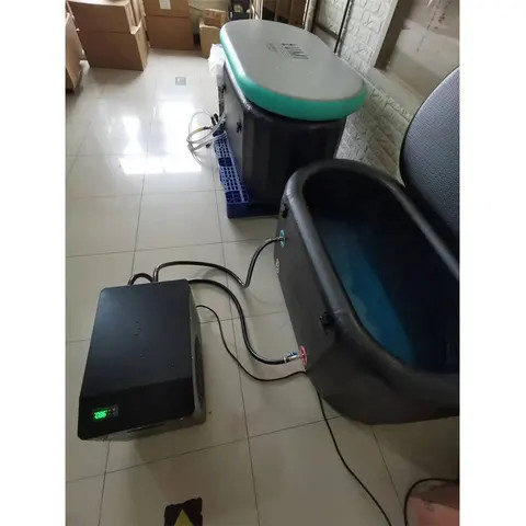 Buy Cold Plunge Remote Control Ozone 1hp Chiller Ice Bath from Nantong ...