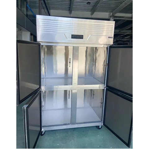 Buy Commercial Supermarket Double-temperature Vertical Stand ...