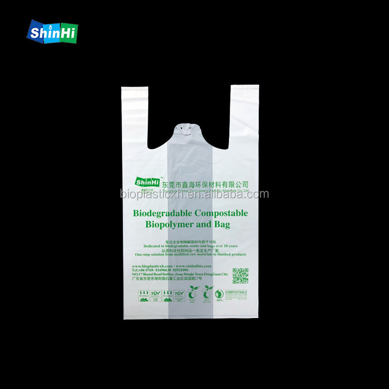 Buy Compostable Bag 100% Biodegradable Corn Starch Eco-friendly ...