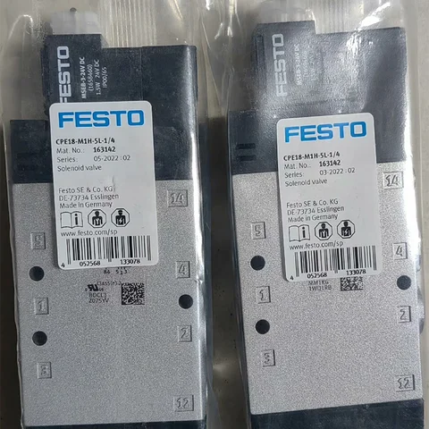 Buy Cpe18-m1h-5l-1/4 163142 Cpe14-m1bh-5l-1/8 196941 Cpe10 Cpe24 Festos ...