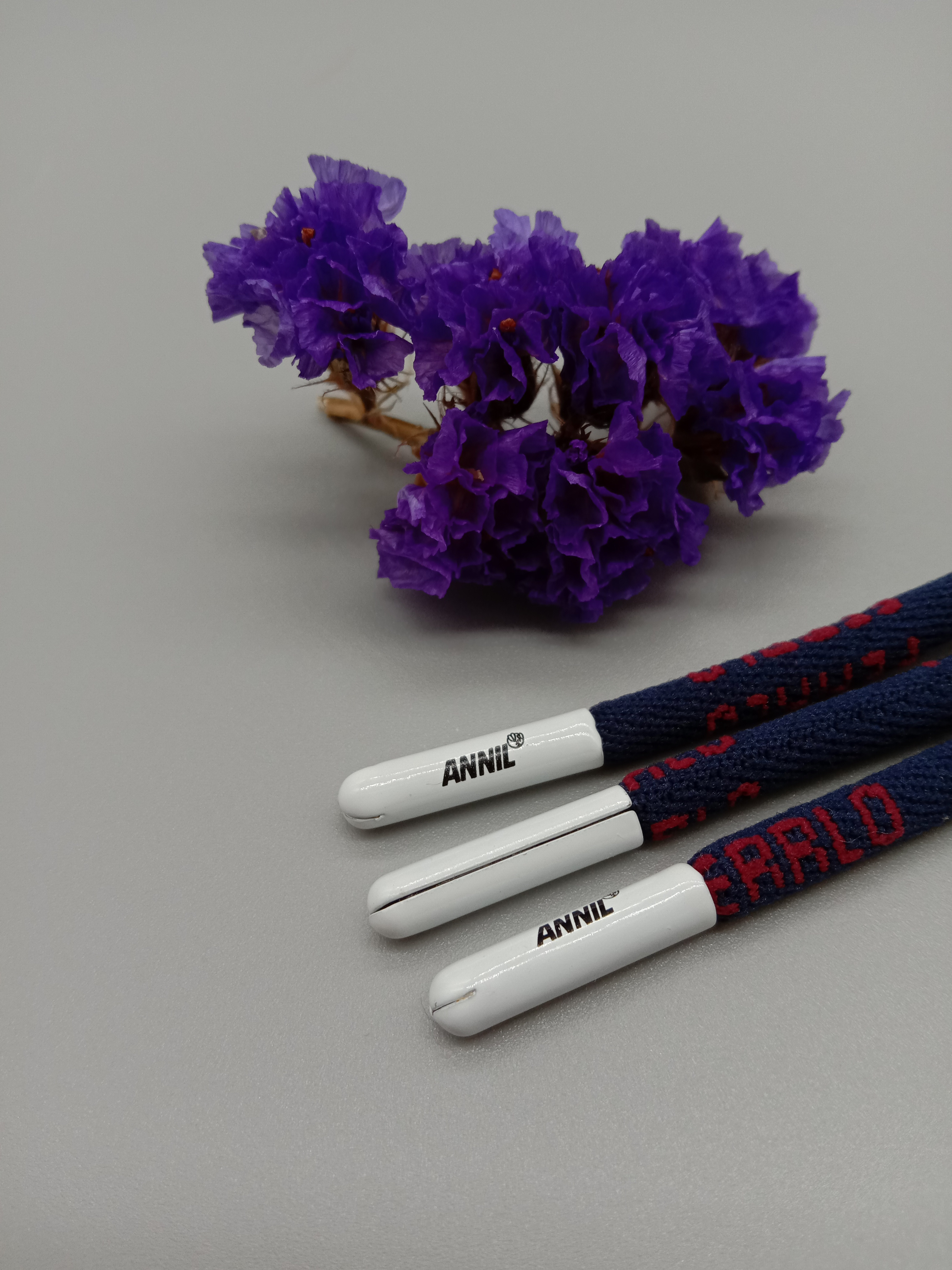 Buy Custom Logo Round Drawstring Cord For Hoodie Waistband With Bullet ...