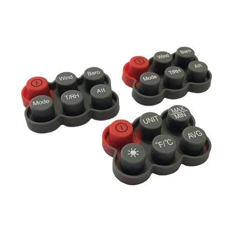 Buy Custom Made Long Life Electronic Silicone Rubber Button Keypad from ...