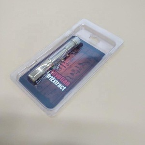 Buy Disposable Transparent Plastic Custom Vape Cartridge Clamshell ...