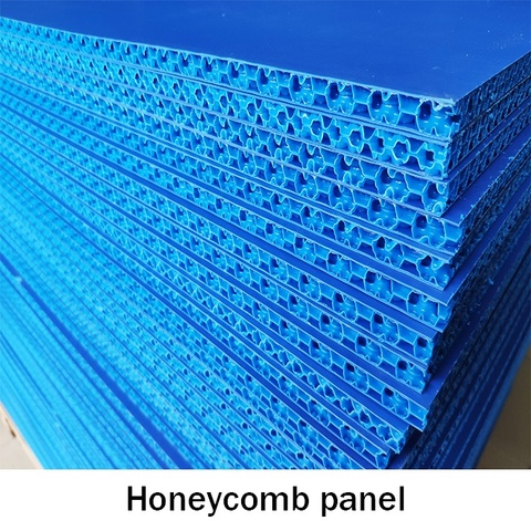 Buy Duplex Plastic Cutting Panel Sheet 12mm Honeycomb Board Chloroplast ...