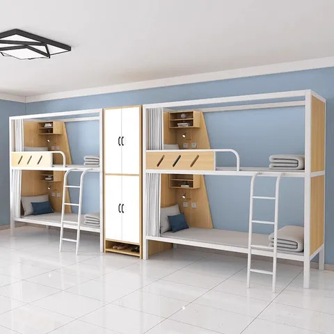 Buy Durable Modern Metal Four-person Bunk Bed Space Capsule Design For ...