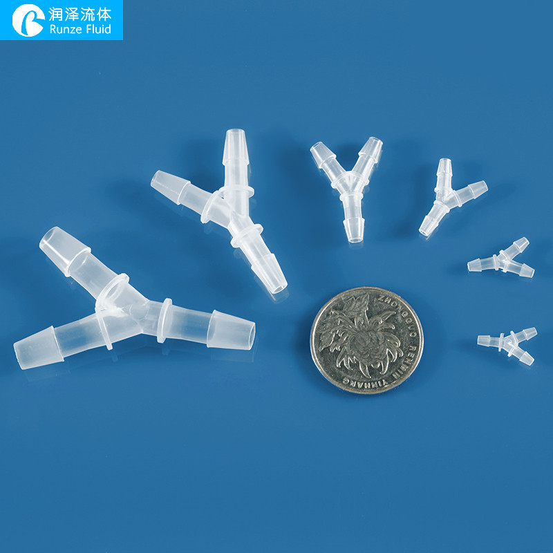 Buy Easy Tubing Small Plastic Fittings 3 Way Connectors from Nanjing ...