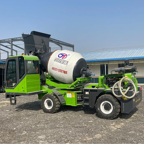 Buy Epa4 Euro 5 Diesel Engine 4wd Self-loading Concrete Mixture Machine ...