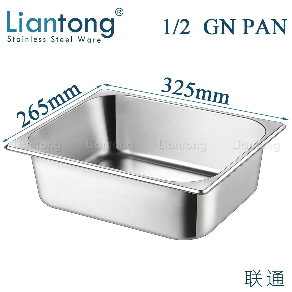 Buy Factory High Quality Hotel Buffet Full Size Stainless Steel 201 304 Steam Table Gastronorm ...