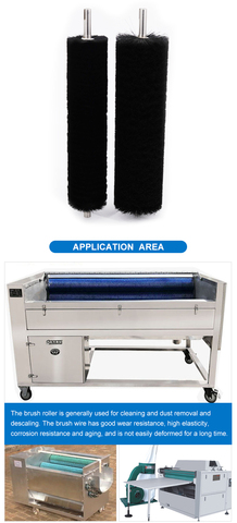 Buy First Quality Industrial Strip Rotating Brush Nylon Roller Brush ...
