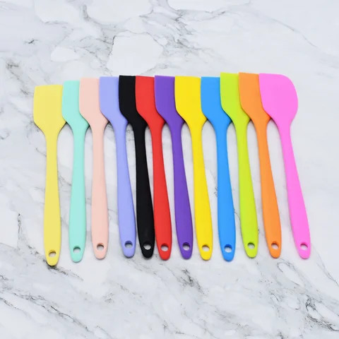 Buy Food Graded High Temperature Resistant Color Silicone Spatula ...