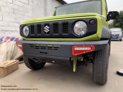 Buy Front Bumper For Suzuki Jimny Jb74 Jb64- Gen4 Sierra Jb74w Jb64w Steel Aluminum Alloy from ...