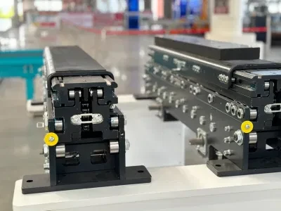 Buy Ftb180*70*1200*1200*1300*1500 Pallet Telescopic Fork Single Motor ...