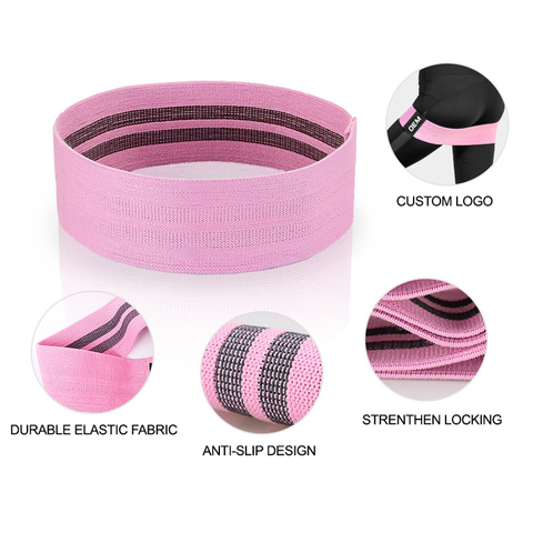 Buy Glute Hip Loop Band Exercise Resistance Bands With Custom Logo from ...