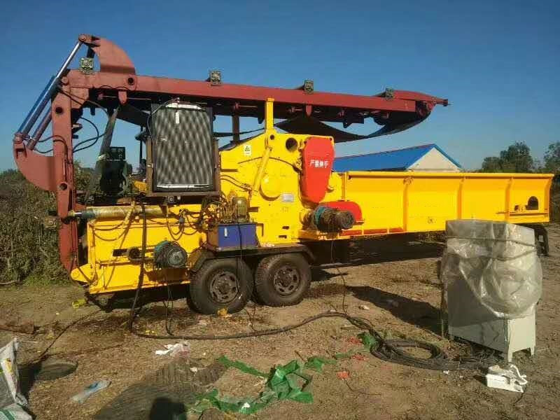 Buy Heavy Duty Big Wood Chipper Bx-2113d Movable Diesel Engine Wood ...