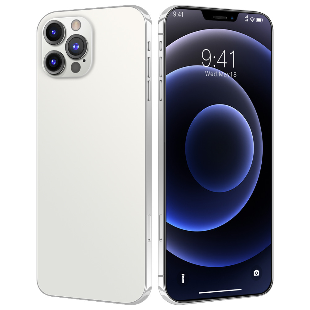 Buy Hot Sell I12 Pro Max 6.7 Inch Android 10.0 Smartphone Face Unlock ...