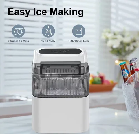 Buy Ice Cube Machine Portable Ice Maker Machine Freestanding Freezer ...