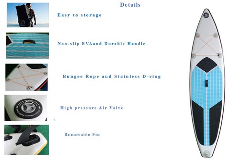 Buy Inflatable Sup Paddle Board Wake Surfing Board High Quality from ...