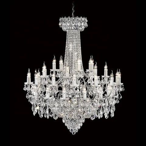 Buy Luxury Banquet Hall Ceiling Lights Lamparas De Lujo Para Sala Y ...