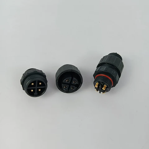 Buy M16 Threaded Wire Outdoor Cable Street Light Aviation Plug Joint ...