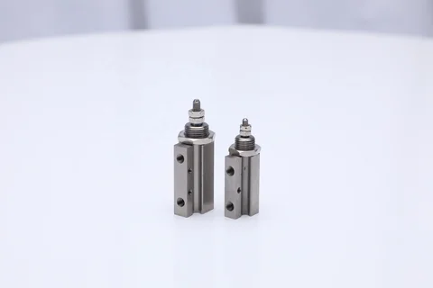 Buy Mini Cylinder Smc Type Threaded Needle Cylinder Single Action Mini ...