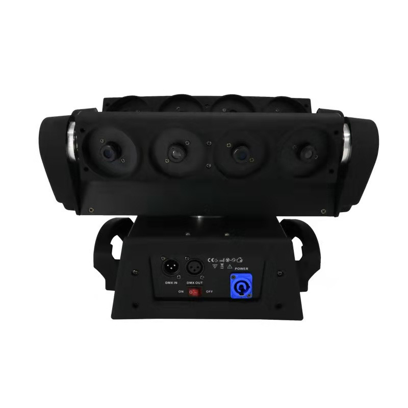 Buy Mini Rgbw Led Spider Light Dmx 7/15ch Dj Stage Lighting Disco ...