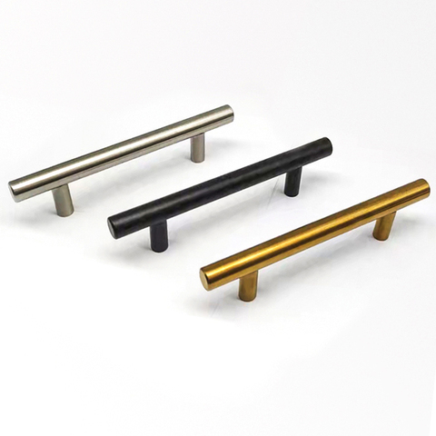 Buy Modern Cabinet Handles And Knobs For Metal Kitchen Brushed Nickel ...