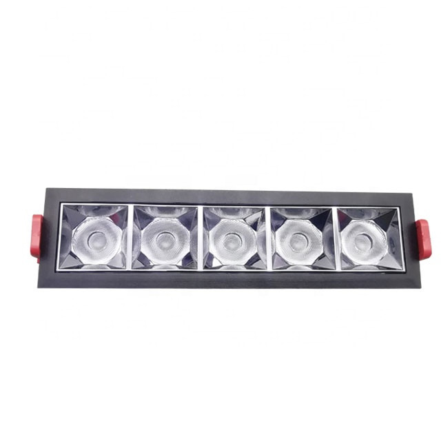 Buy New Led 5*2w Recessed Ceiling Mounted Linear Downlight from ...